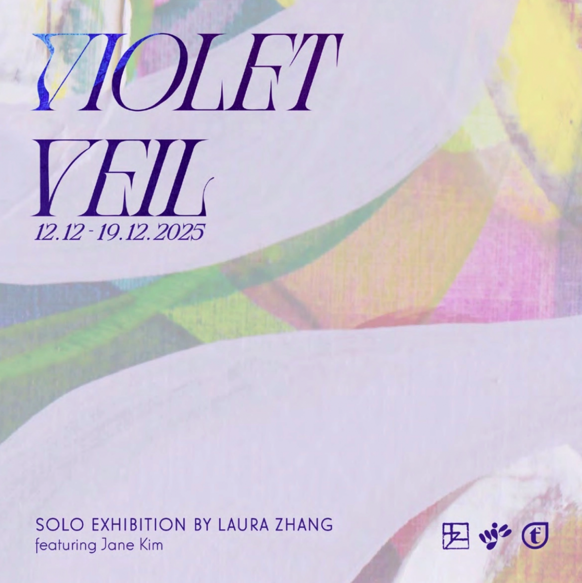 「紫色面紗 Violet Veil」Laura Zhang 個展 | art-mate.net